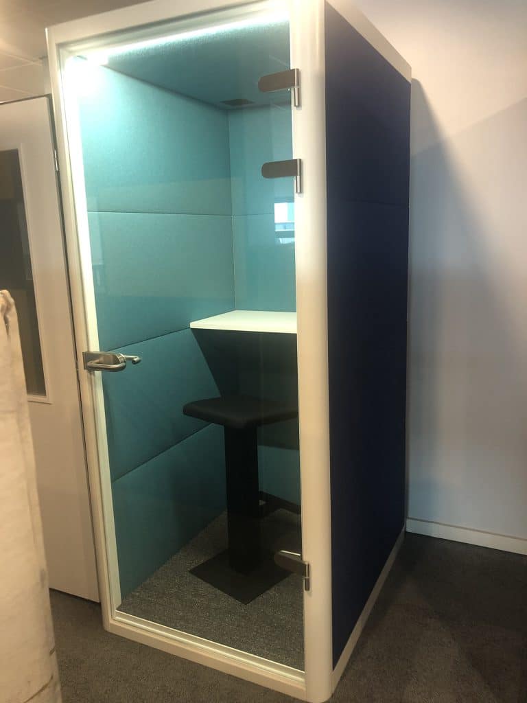 Geluidsdichte cabine tweedehands Outlet Kantoormeubels